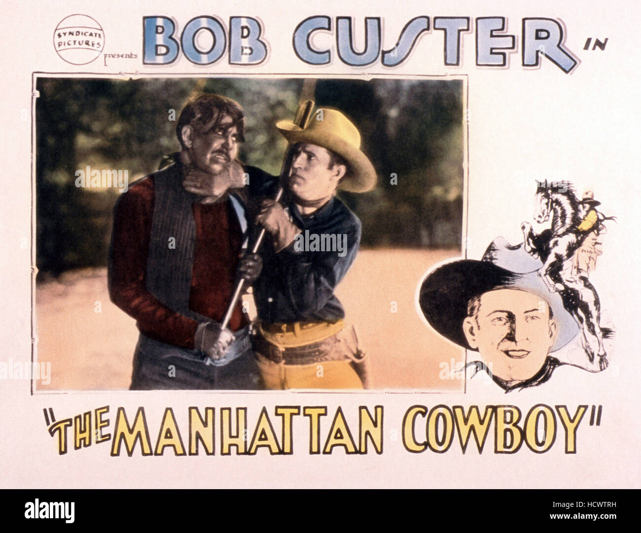 MANHATTAN COWBOY, from left: Slim Whitaker, Bob Custer, 1928 Stock ...