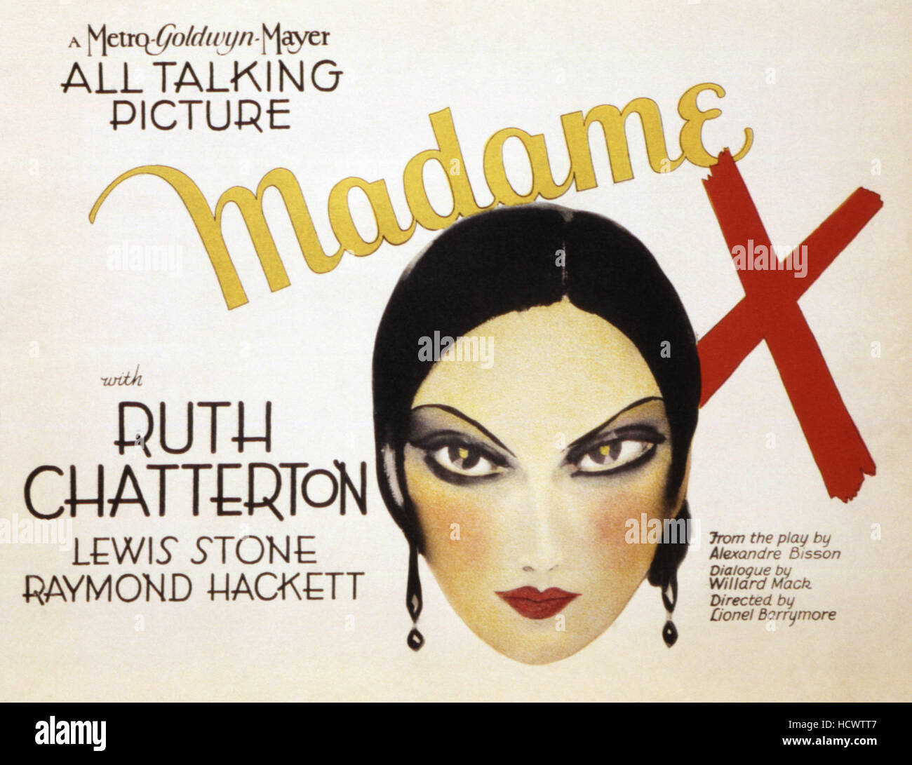 MADAME X, Ruth Chatterton, 1929 Stock Photo - Alamy