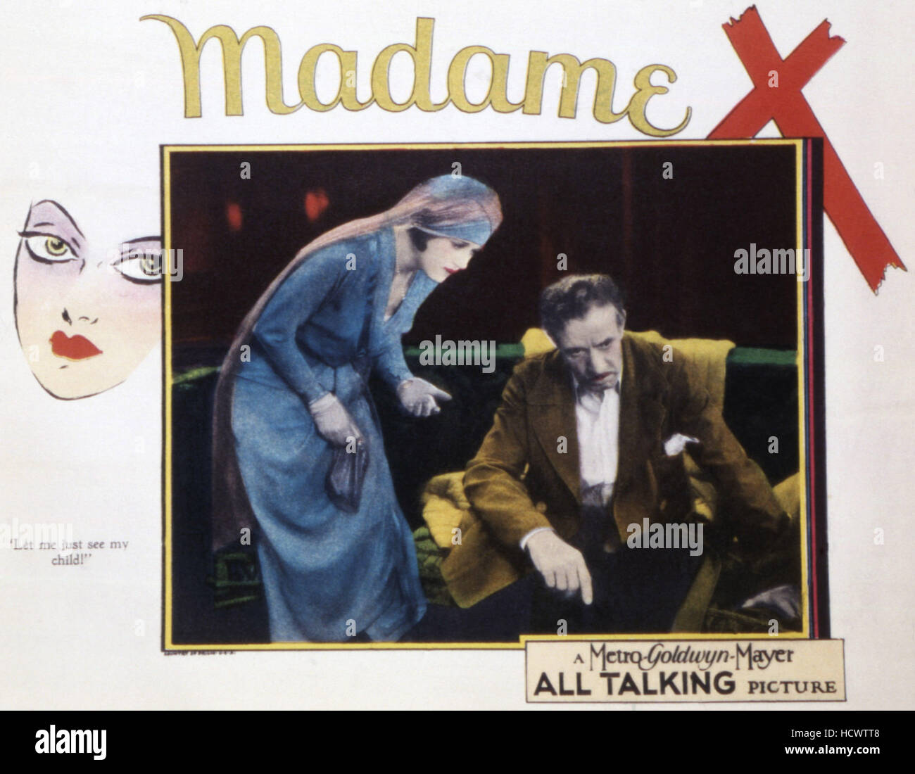 MADAME X, Ruth Chatterton, Lewis Stone, 1929 Stock Photo - Alamy