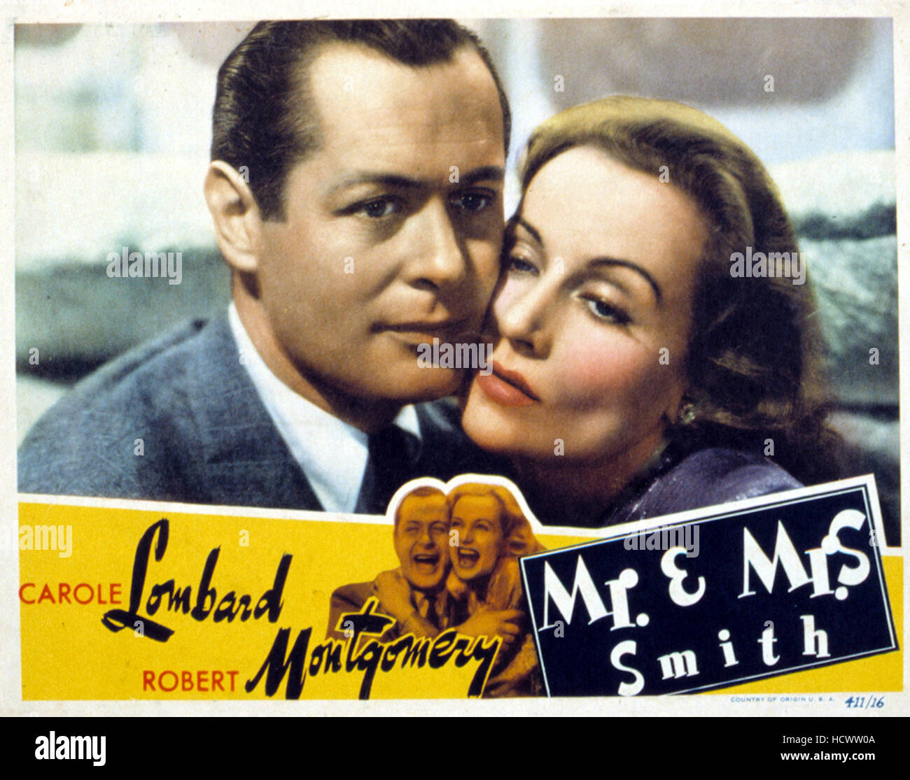 MR. AND MRS. SMITH, Robert Montgomery, Carole Lombard, 1941 Stock Photo - Alamy