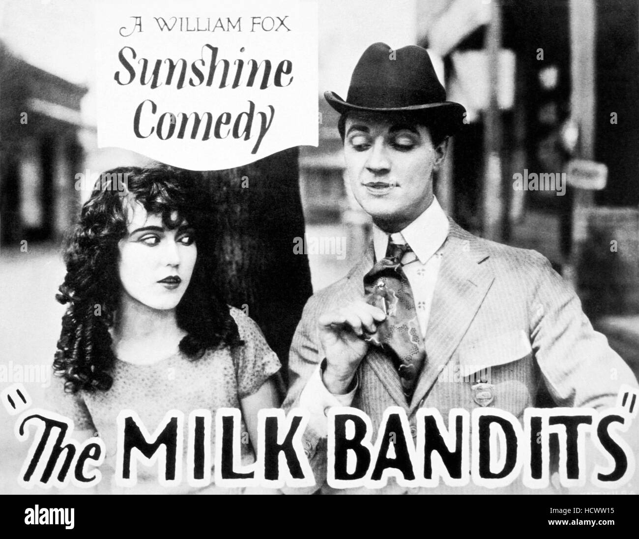 THE MILK BANDITS, (aka THE MILK BANDIT), Harry Sweet (right), 1924, TM ...