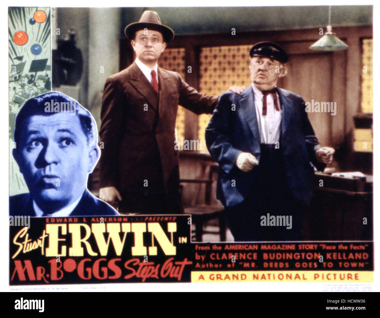 MR. BOGGS STEPS OUT, Stuart Erwin, Otis Harlan, 1938 Stock Photo - Alamy