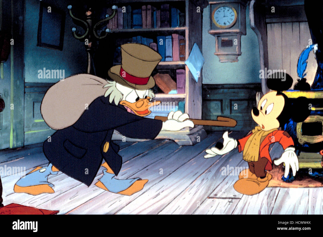 MICKEY'S CHRISTMAS CAROL, Scrooge McDuck, Mickey Mouse, 1983, (c)Buena ...