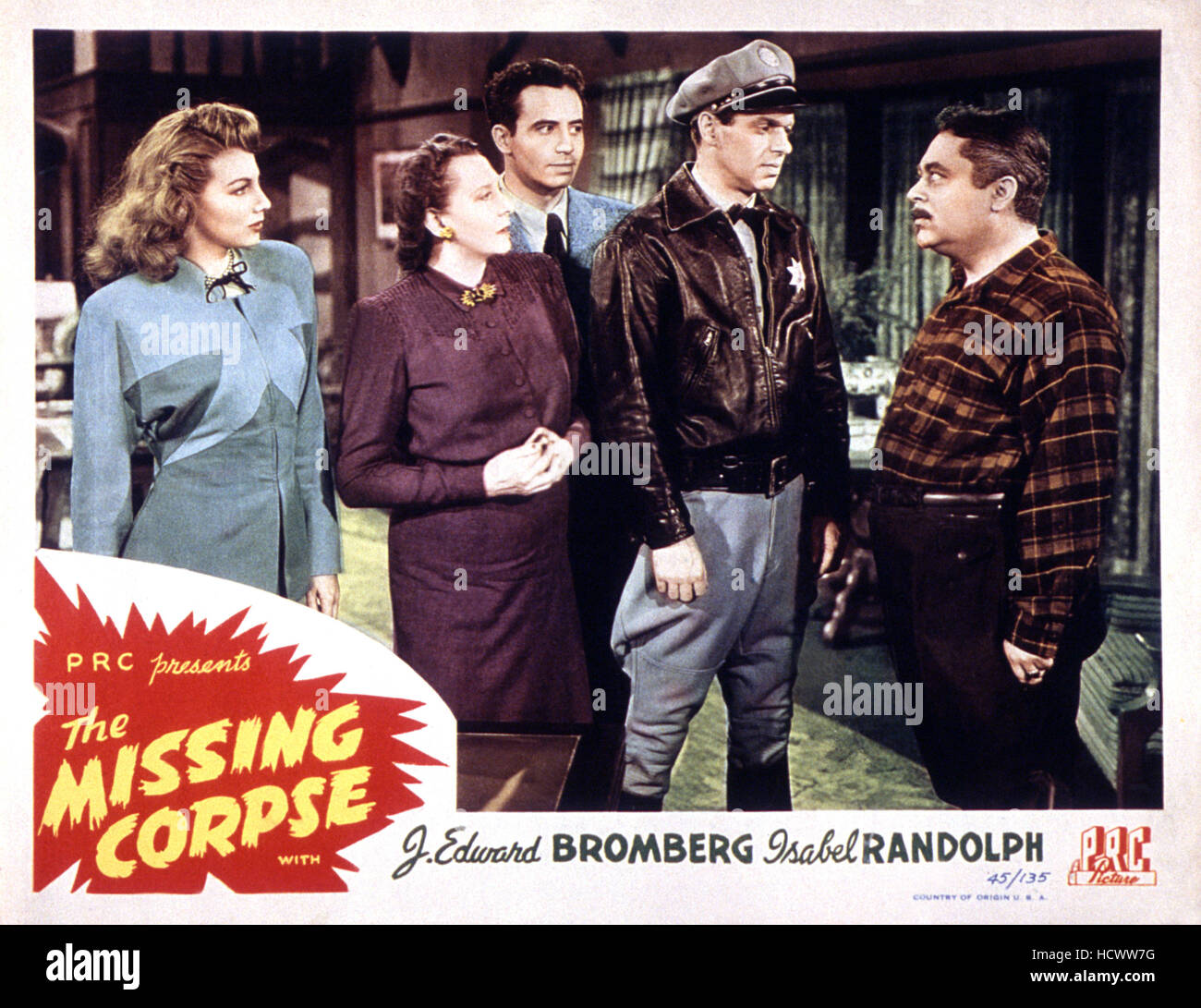 THE MISSING CORPSE, from left: Isabel Randolph, Anne O'Neal, John Shay ...