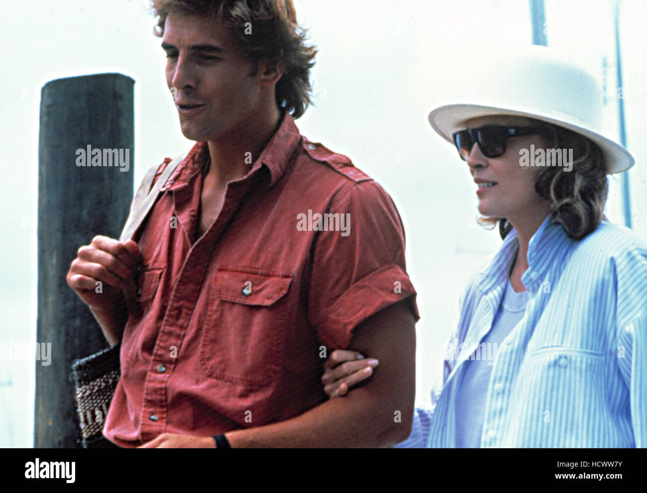 MIDNIGHT CROSSING, John Laughlin, Faye Dunaway, 1988 Stock Photo - Alamy