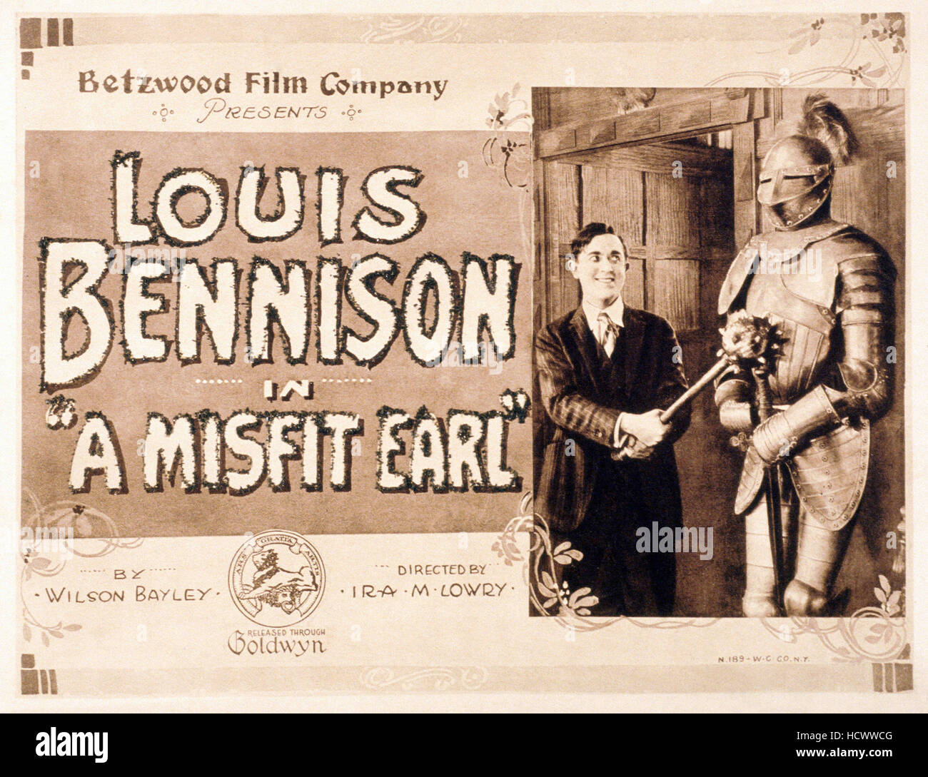 A MISFIT EARL, Louis Bennison, 1919 Stock Photo - Alamy