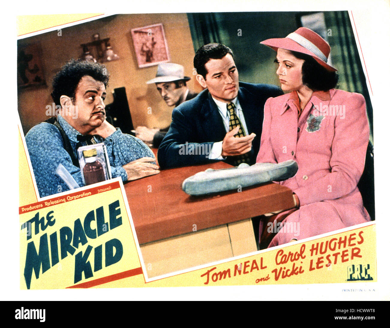 THE MIRACLE KID, front from left: Thornton Edwards, Tom Neal, Carol ...