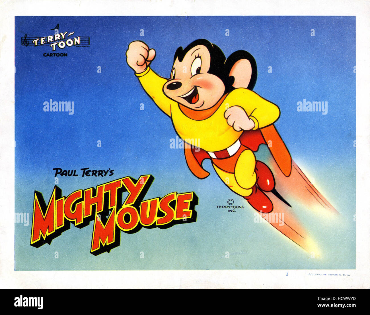 MIGHTY MOUSE, ca. 1940s Stock Photo - Alamy