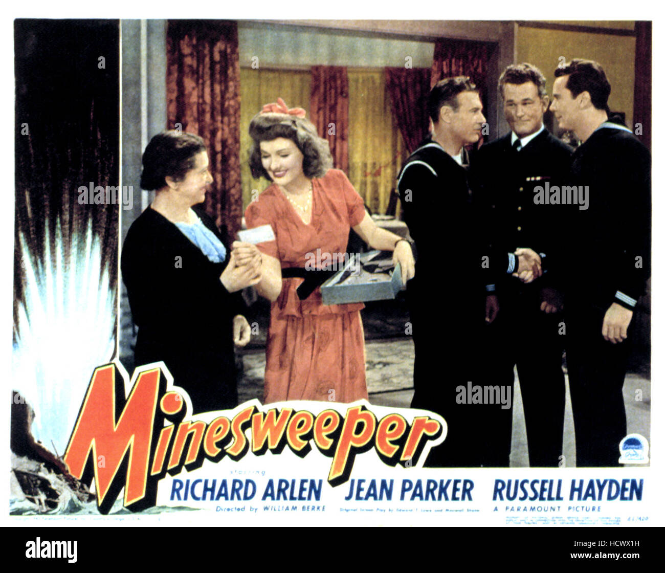 MINESWEEPER, Jean Parker, Richard Arlen, Guinn "Big Boy" Williams ...