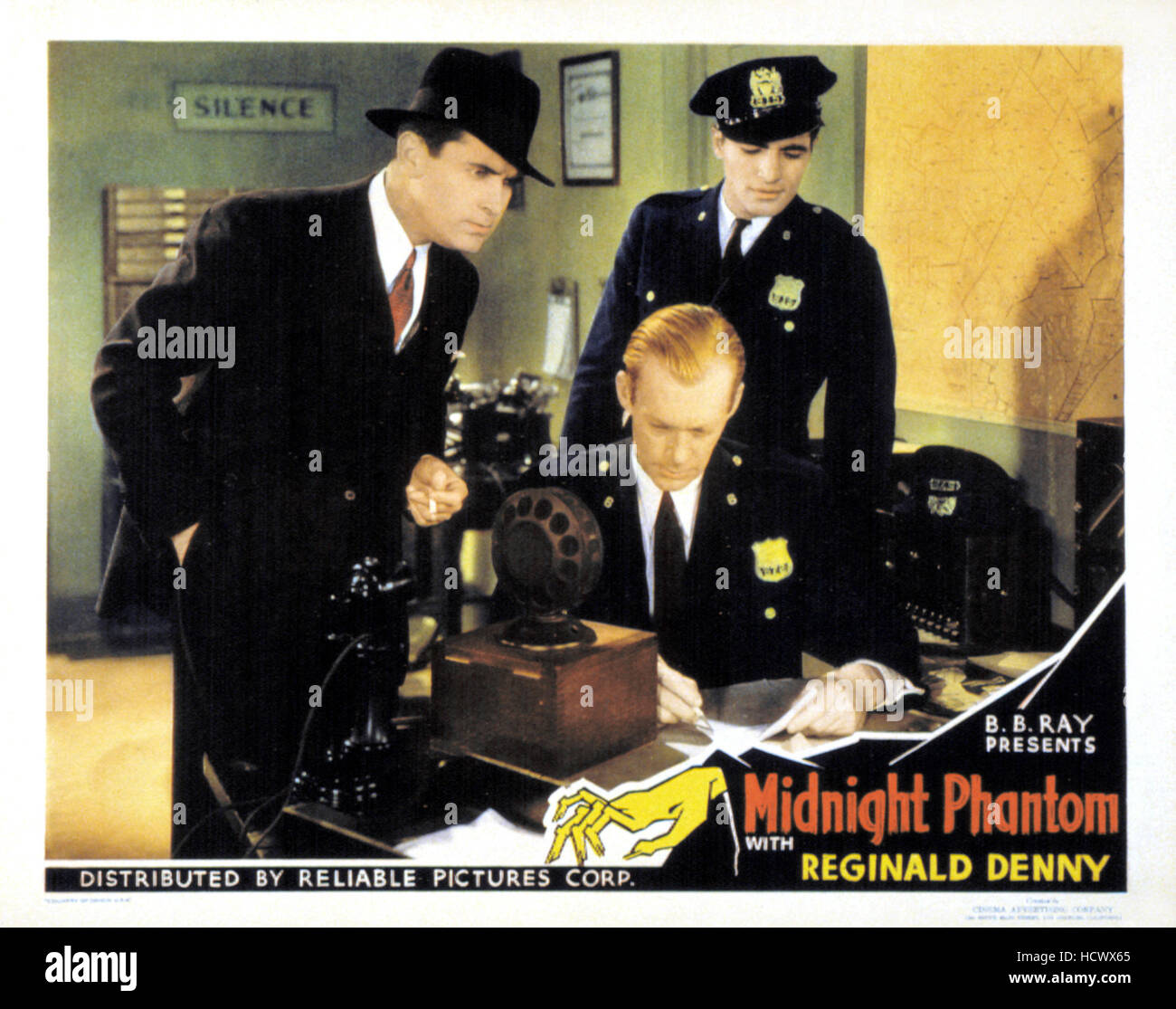 MIDNIGHT PHANTOM, Lloyd Hughes, Al St. John, 1935 Stock Photo - Alamy