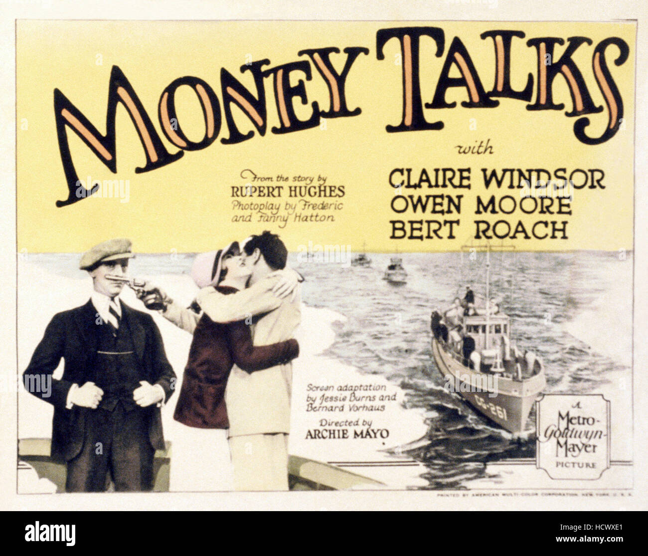 MONEY TALKS, from left: Ned Sparks, Claire Windsor, Owen Moore, 1926 ...
