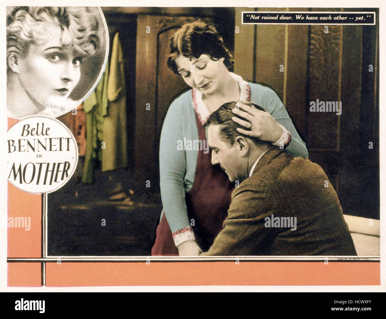 MOTHER, from left: Charlotte Stevens, Belle Bennett, Crauford Kent ...