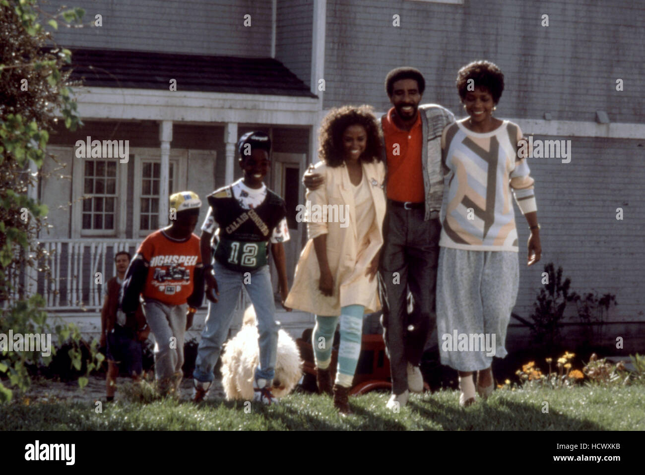MOVING, (l-r): Ishmael Harris, Raphael Harris, Stacey Dash, Richard ...