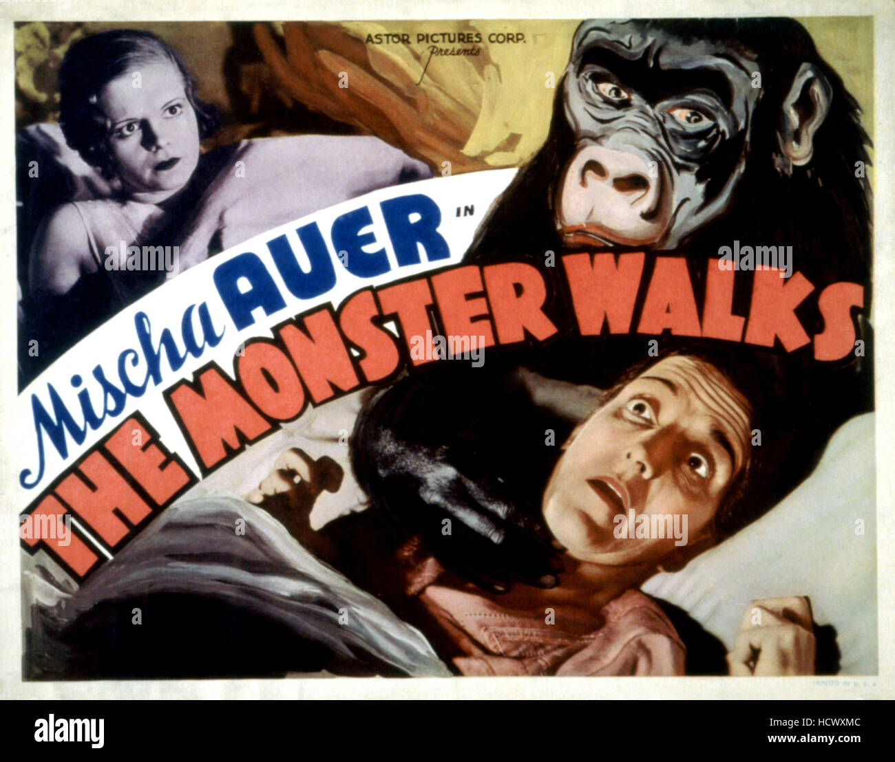 THE MONSTER WALKS, Vera Reynolds, Martha Mattox, 1932 Stock Photo - Alamy