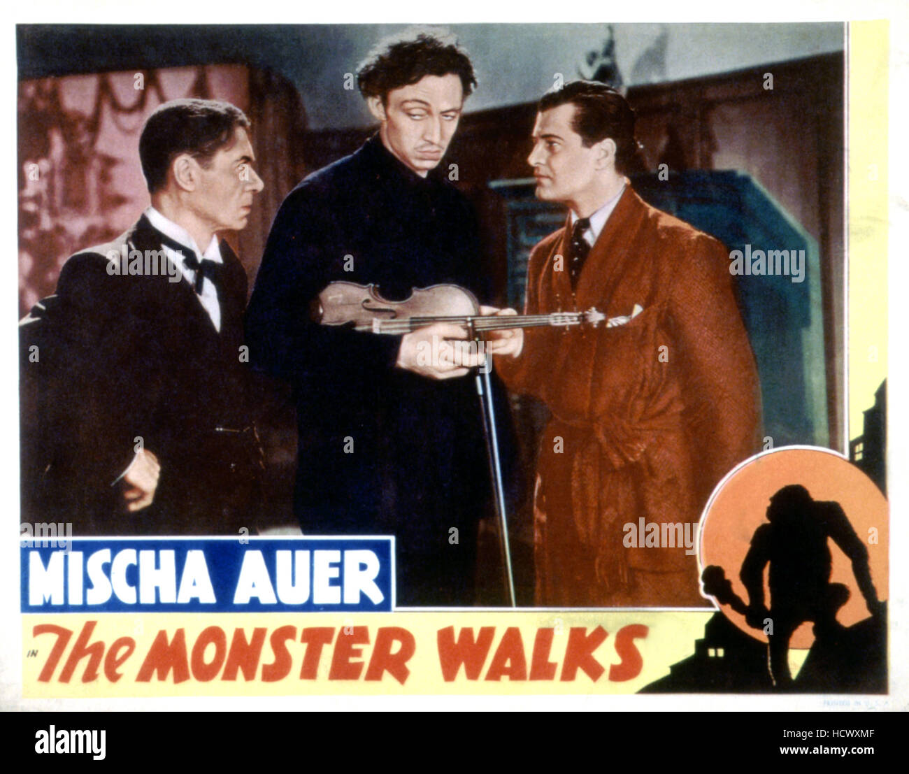 THE MONSTER WALKS, Sheldon Lewis, Misca Auer, Rex Lease, 1932 Stock ...