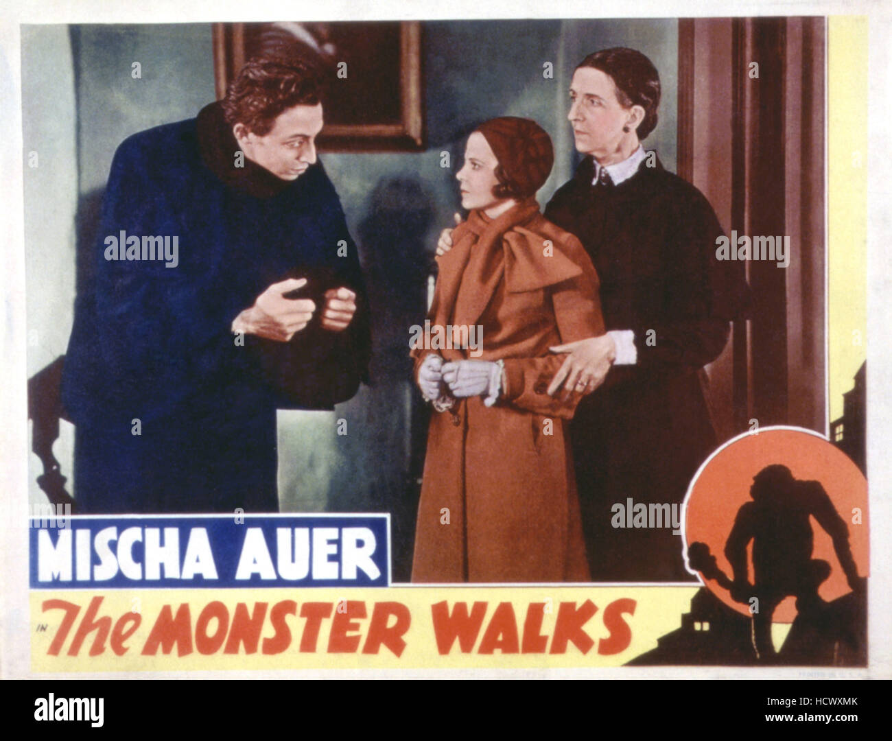 THE MONSTER WALKS, Mischa Auer, Vera Reynolds, Martha Mattox, 1932 ...
