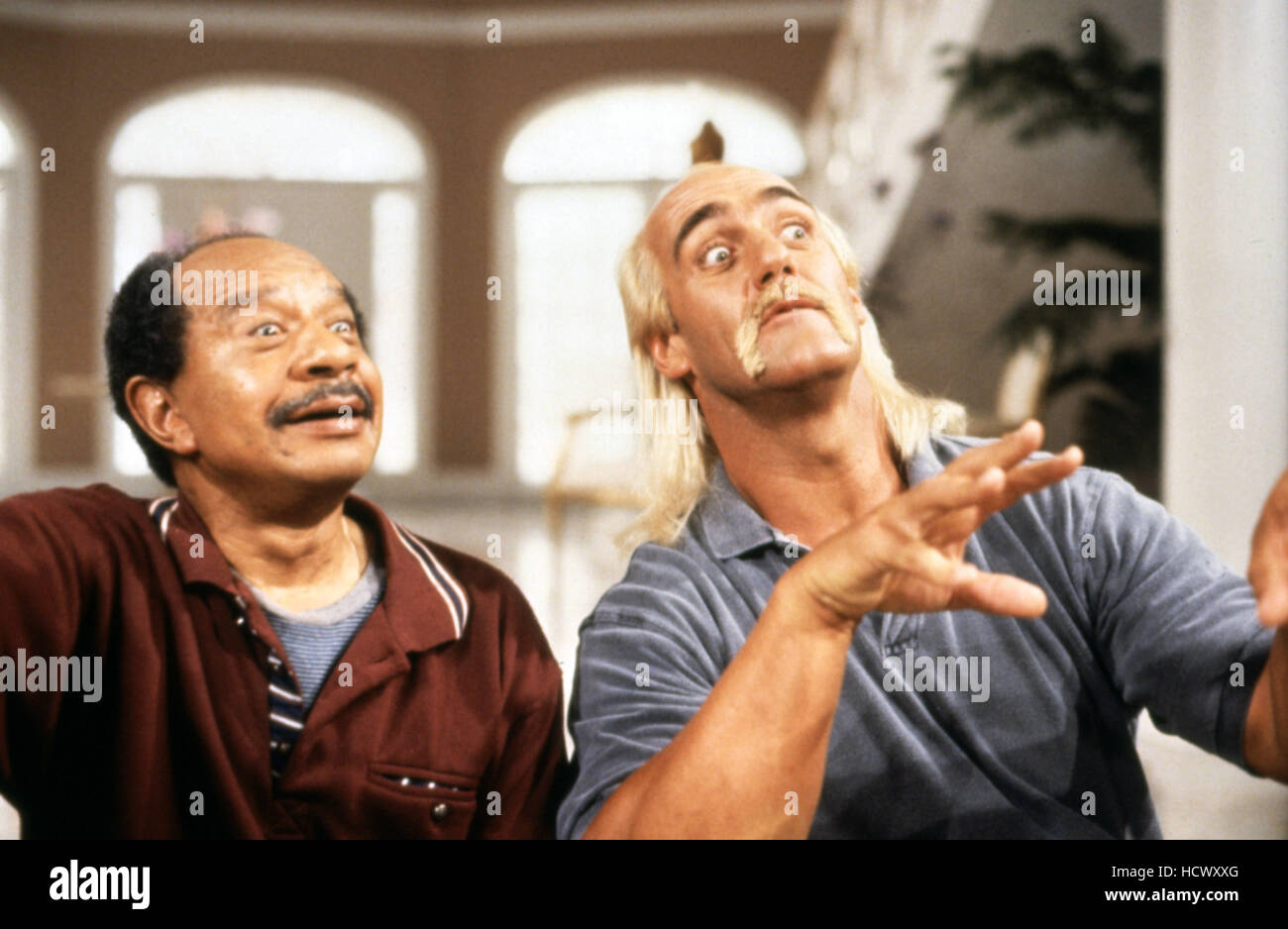 MR. NANNY, Sherman Hemsley, Hulk Hogan, 1993, (c)New Line Cinema ...