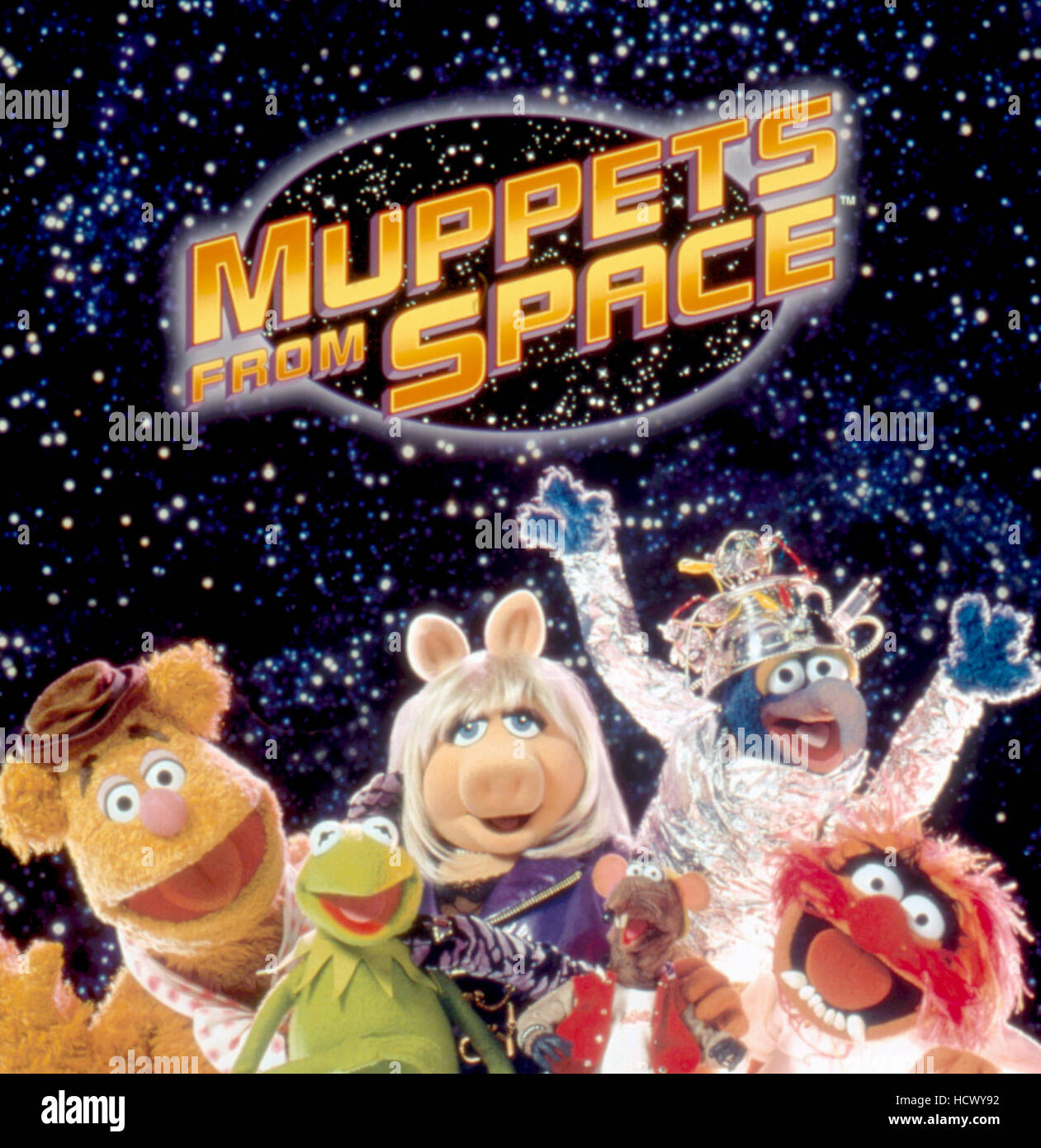 MUPPETS FROM SPACE, Fozzie Bear, Kermit the Frog, Miss Piggy, Rizzo the ...