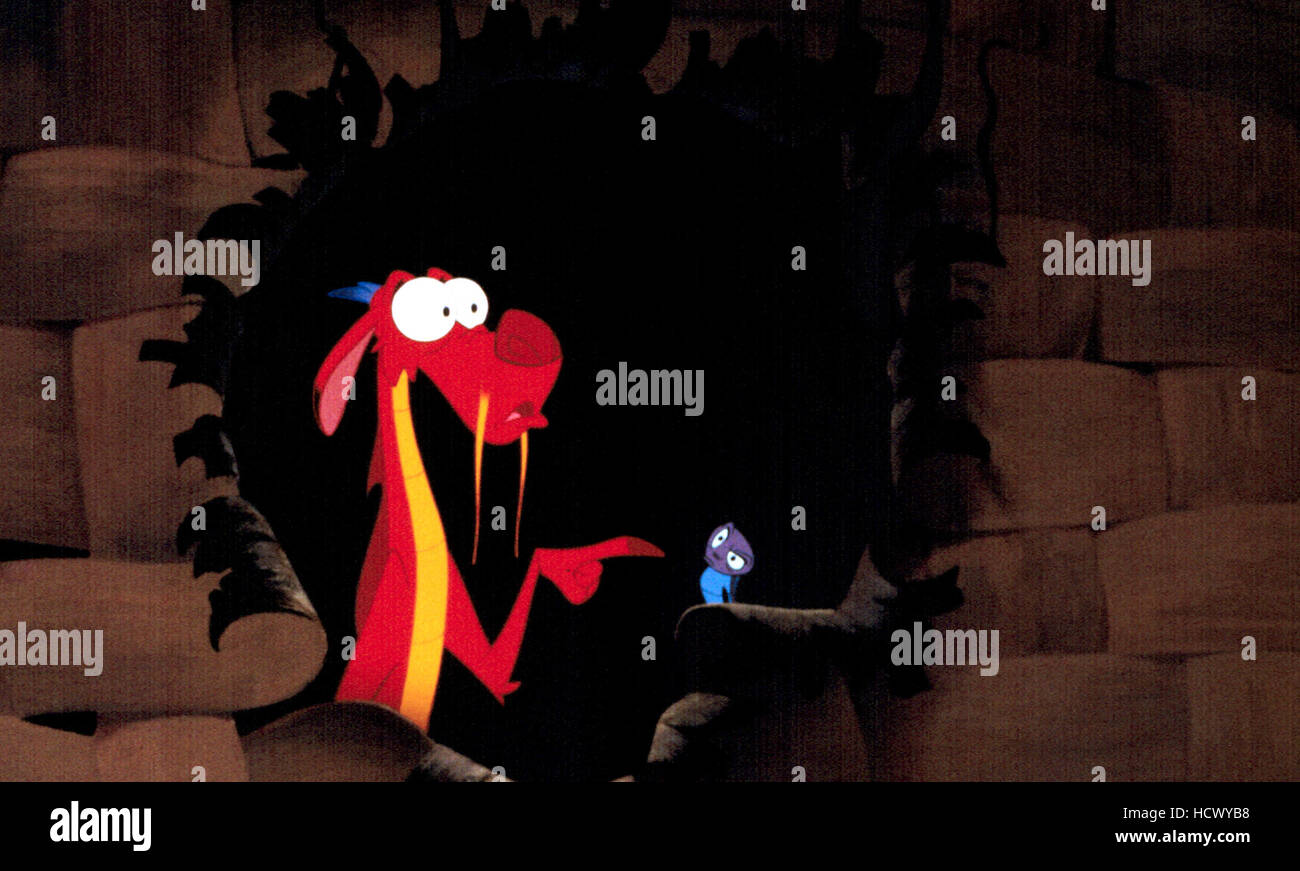 MULAN, Mushu, Cri-kee, 1998. c) Walt Disney Pictures/ Courtesy: Everett ...