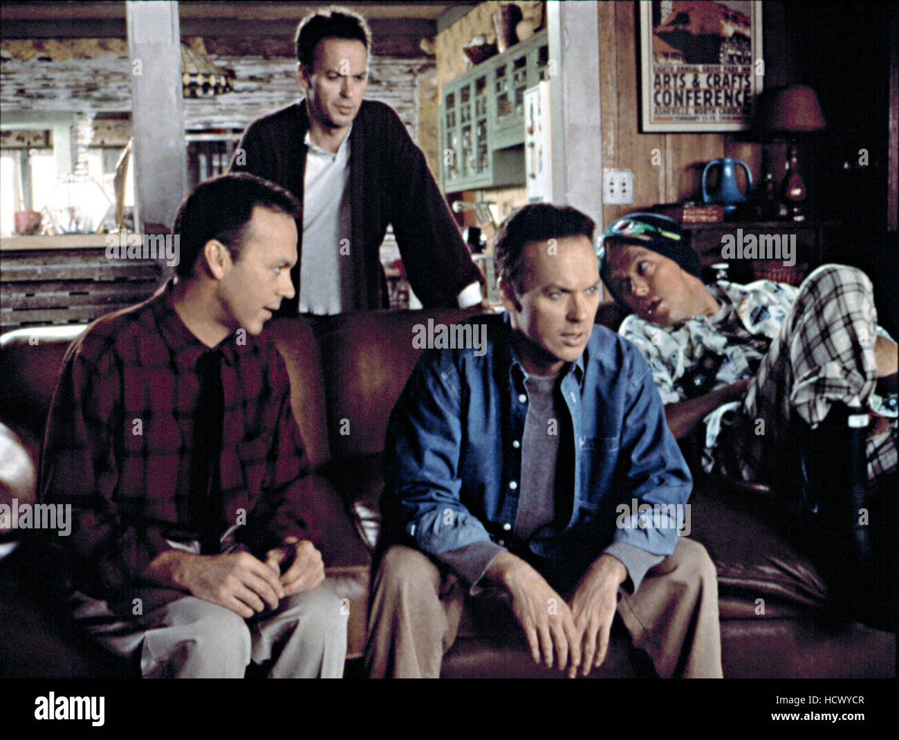 MULTIPLICITY, Michael Keaton, (in quadruple role as clones), 1996 Stock ...