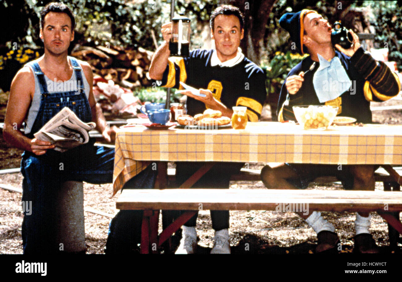 MULTIPLICITY, Michael Keaton, (in triple role as clones), 1996 Stock ...