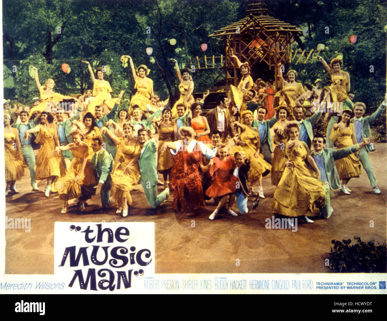 THE MUSIC MAN, Shirley Jones, Robert Preston, Buddy Hackett, 1962 Stock Photo - Alamy