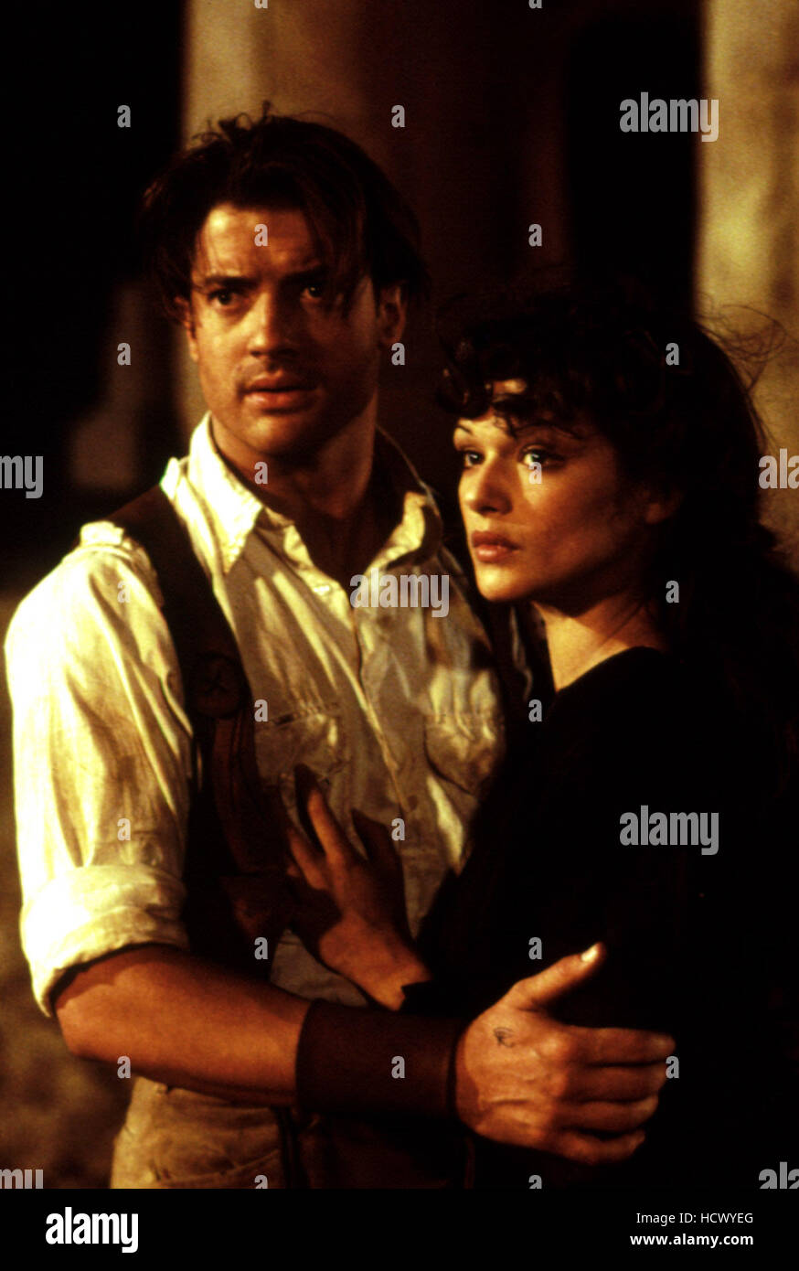 THE MUMMY, Brendan Fraser, Rachel Weisz, 1999 Stock Photo - Alamy