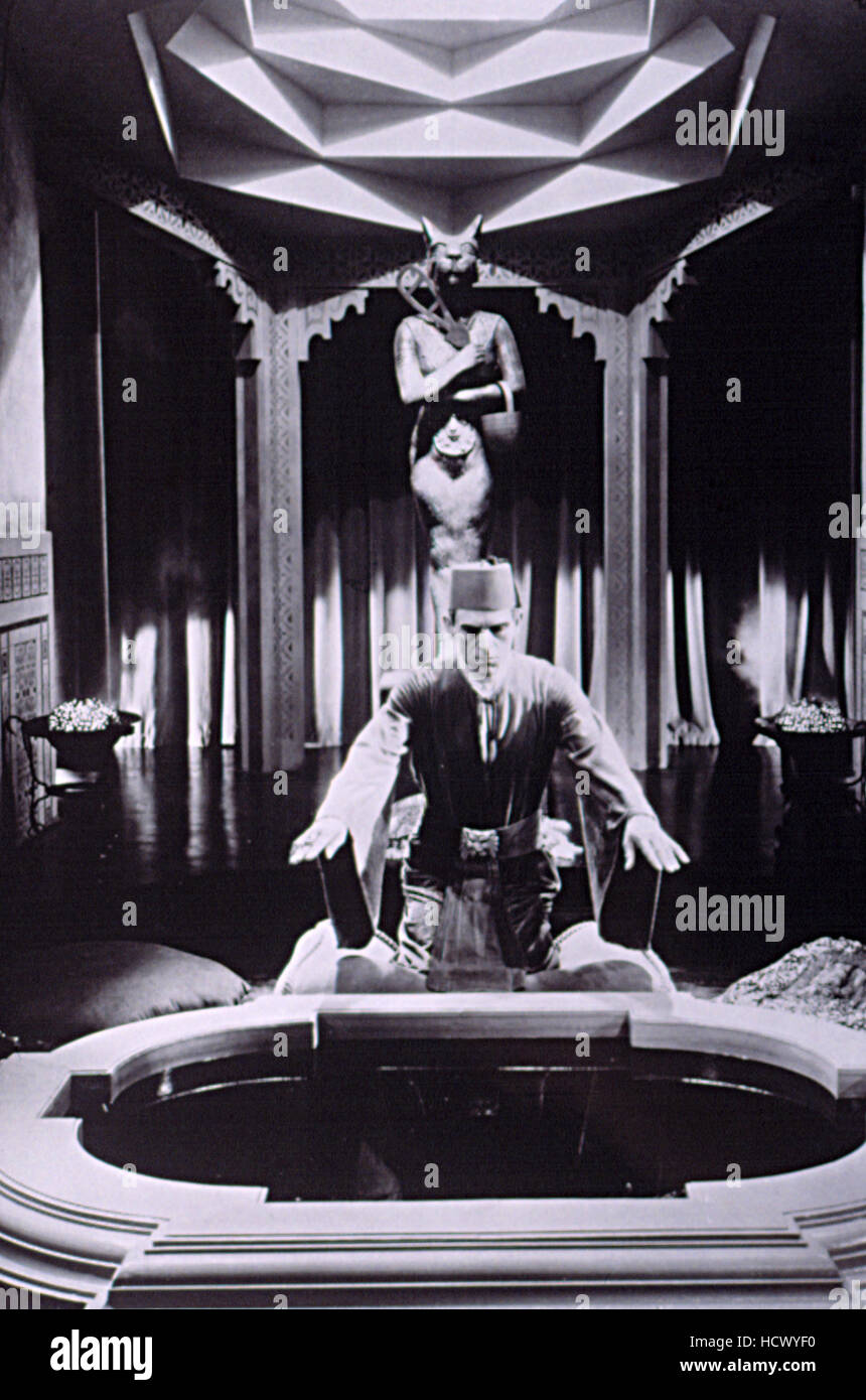 THE MUMMY, Boris Karloff, 1932 Stock Photo - Alamy