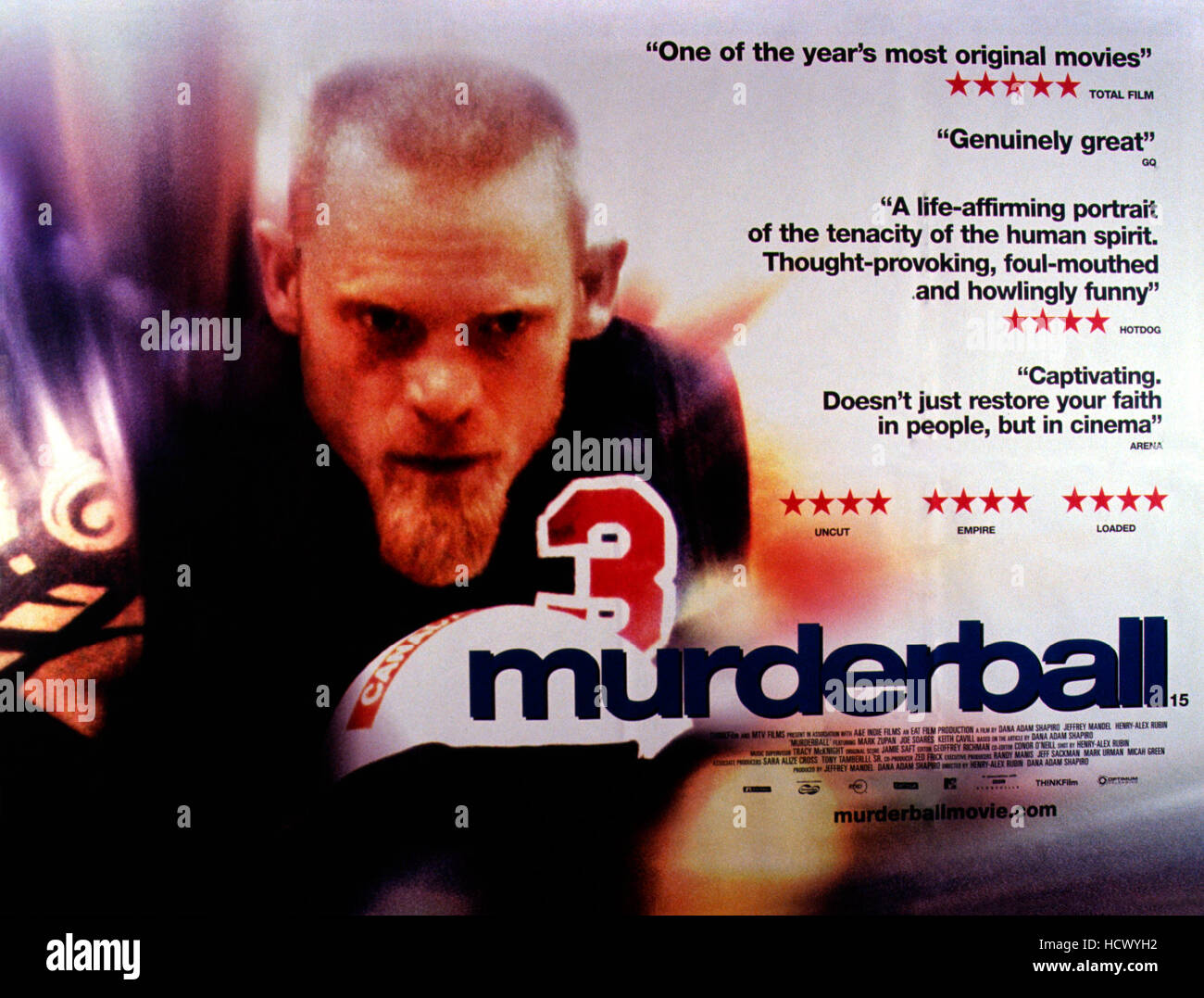 MURDERBALL, British poster, 2005, © ThinkFilm/courtesy Everett ...