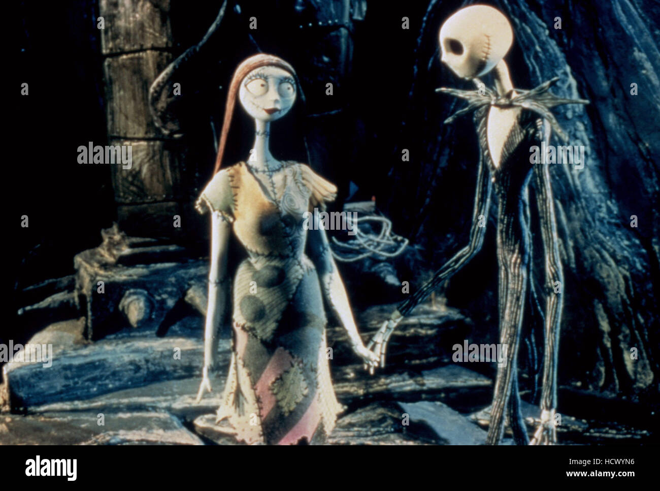 THE NIGHTMARE BEFORE CHRISTMAS, Sally (voice: Catherine O'Hara), Jack ...