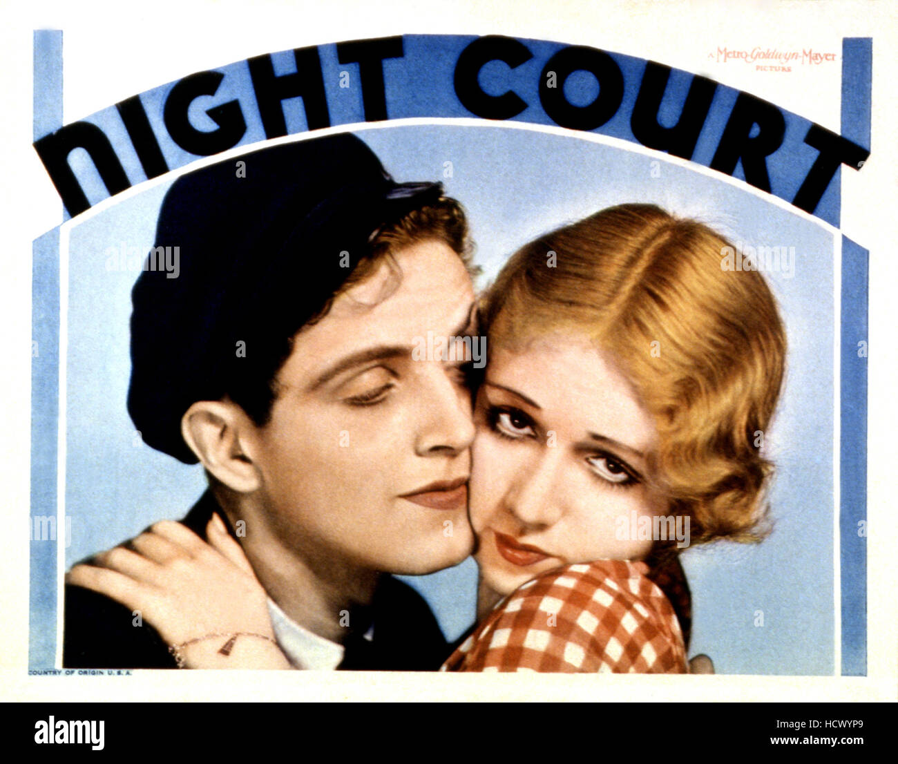 NIGHT COURT, Phillips Holmes, Anita Page, 1932 Stock Photo - Alamy