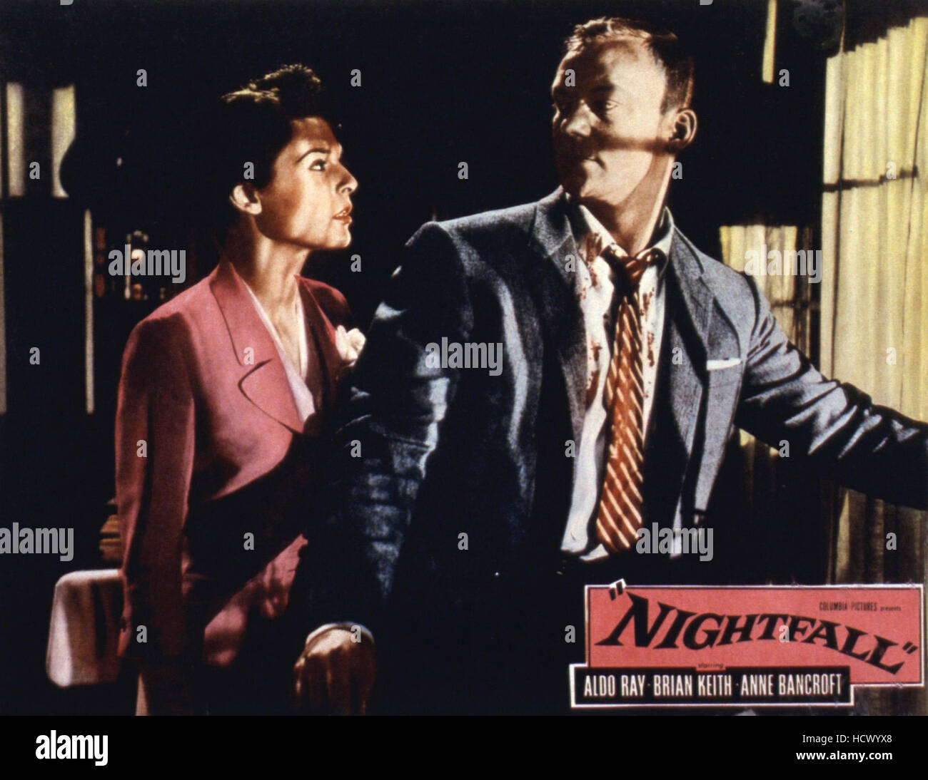 NIGHTFALL, Anne Bancroft, Aldo Ray, 1957 Stock Photo - Alamy