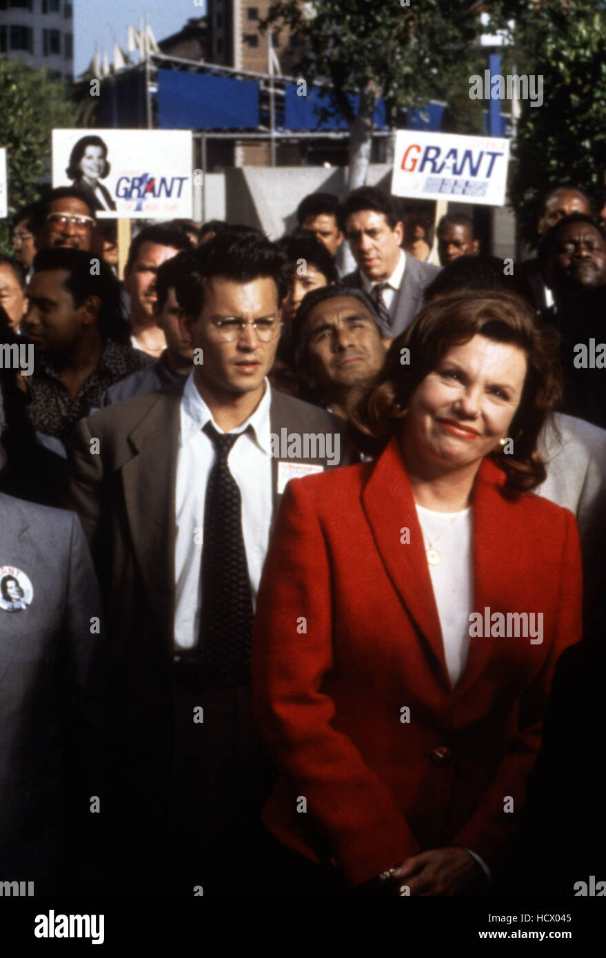 NICK OF TIME, Johnny Depp, Marsha Mason, 1995, (c)Paramount/courtesy ...