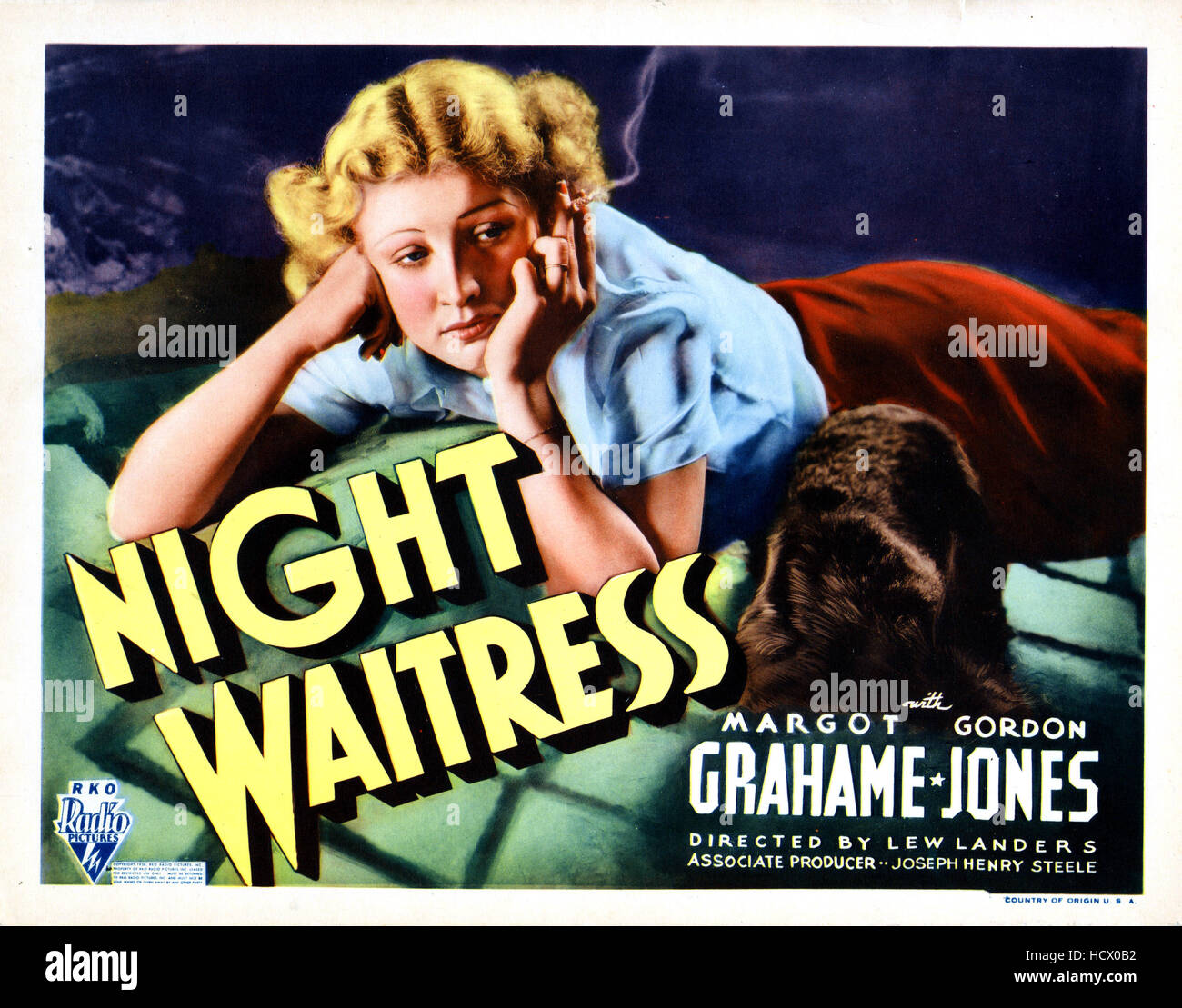 NIGHT WAITRESS, Margot Grahame, 1936 Stock Photo - Alamy