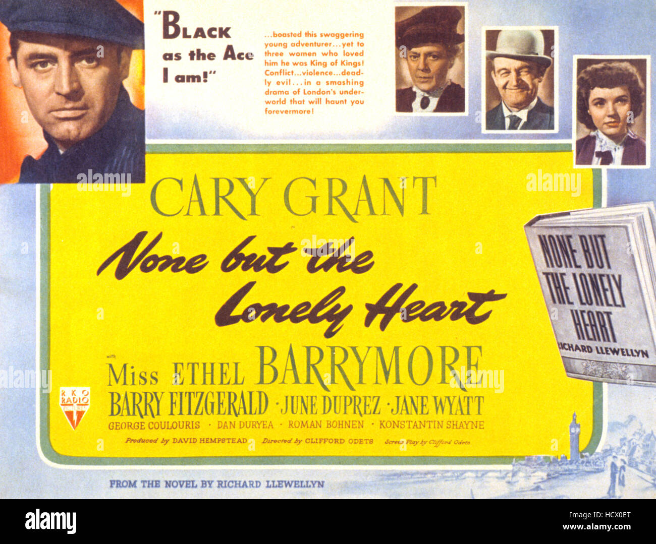 NONE BUT THE LONELY HEART, Cary Grant, Ethel Barrymore , Barry ...