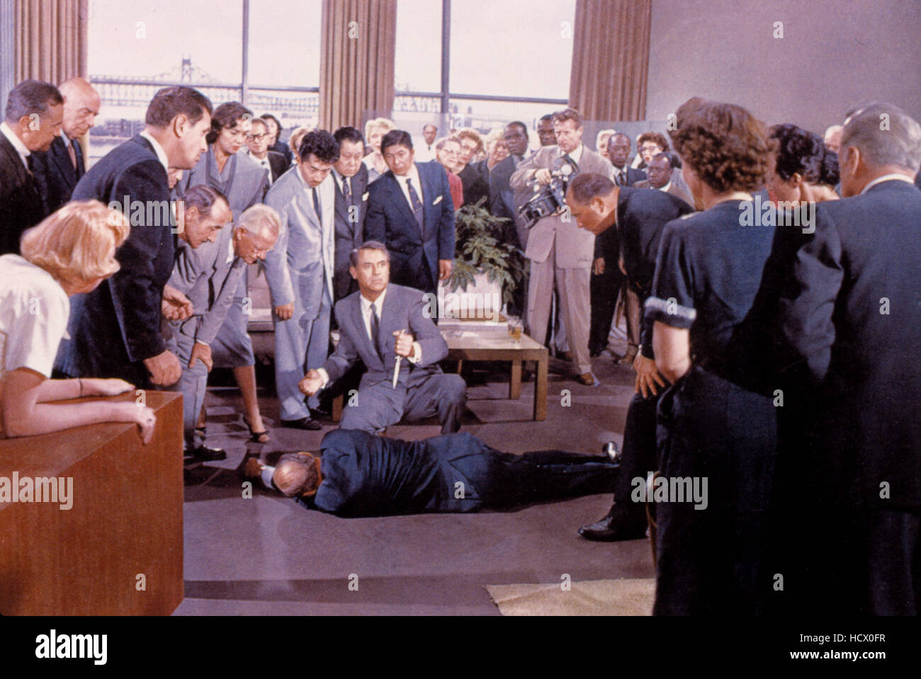 NORTH BY NORTHWEST, Cary Grant, Philip Ober, 1959 Stock Photo - Alamy