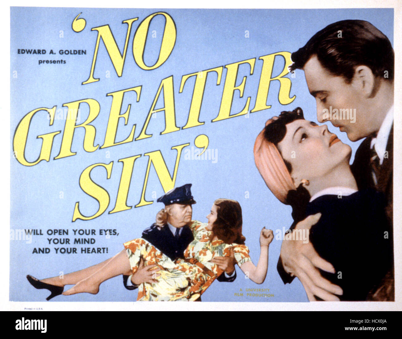 NO GREATER SIN, Pamela Blake, Luana Walters, George Taggart, 1941 Stock ...