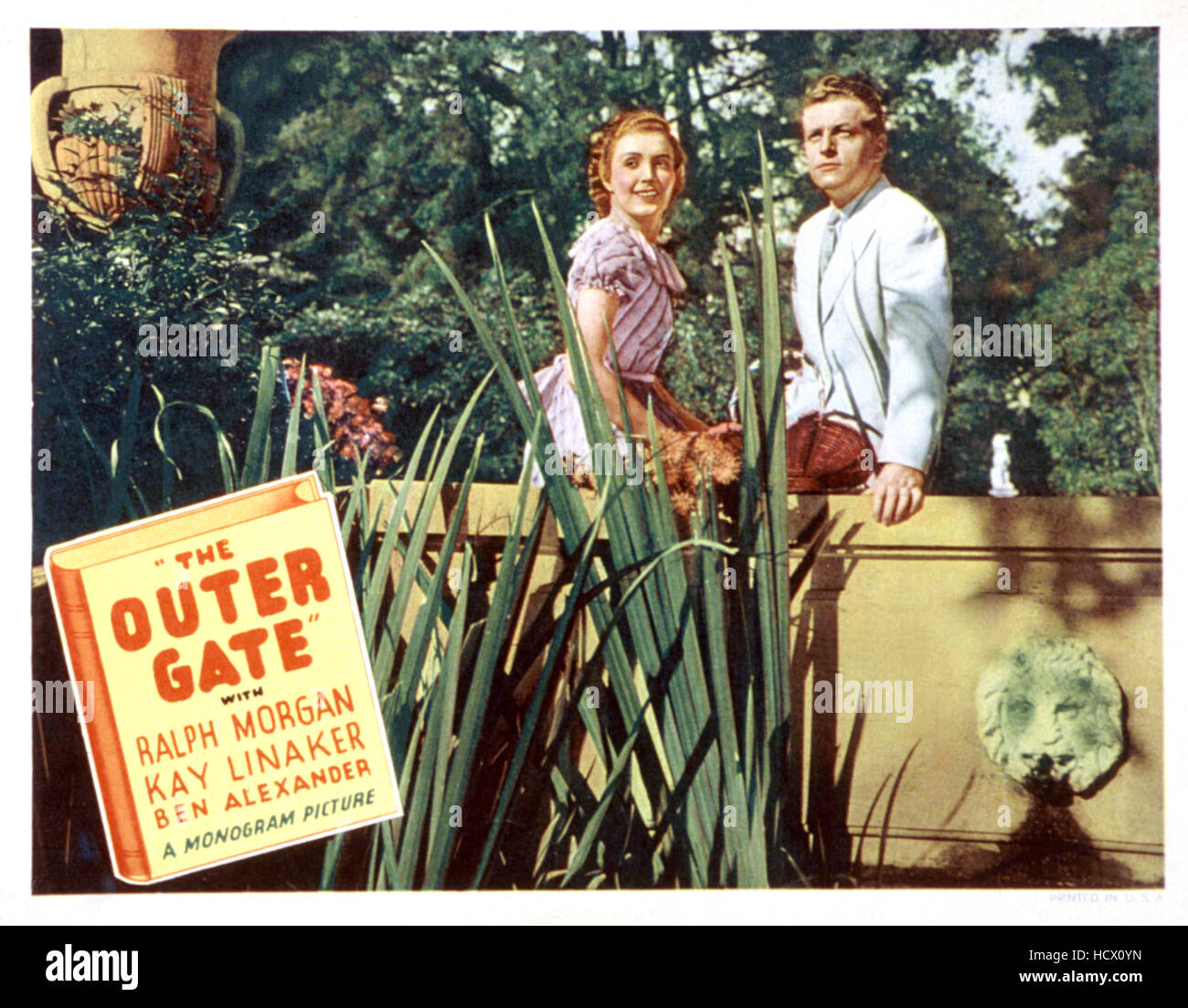 THE OUTER GATE, Kay Linaker, Ben Alexander, 1937 Stock Photo - Alamy