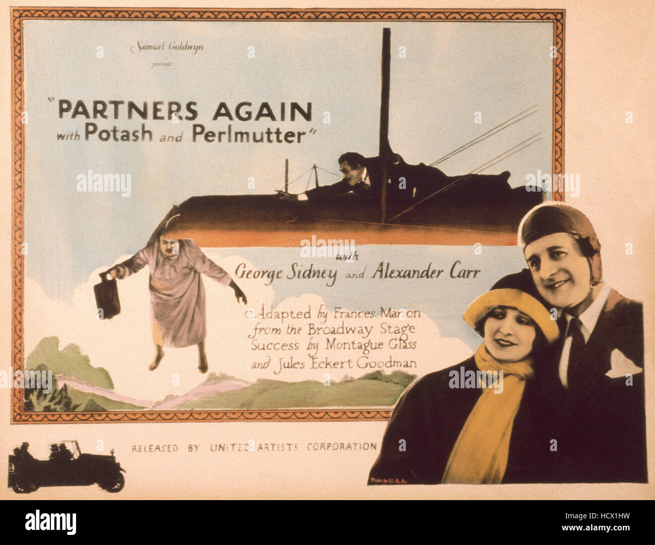 PARTNERS AGAIN, US poster, rear from left: George Sidney, Alexander ...