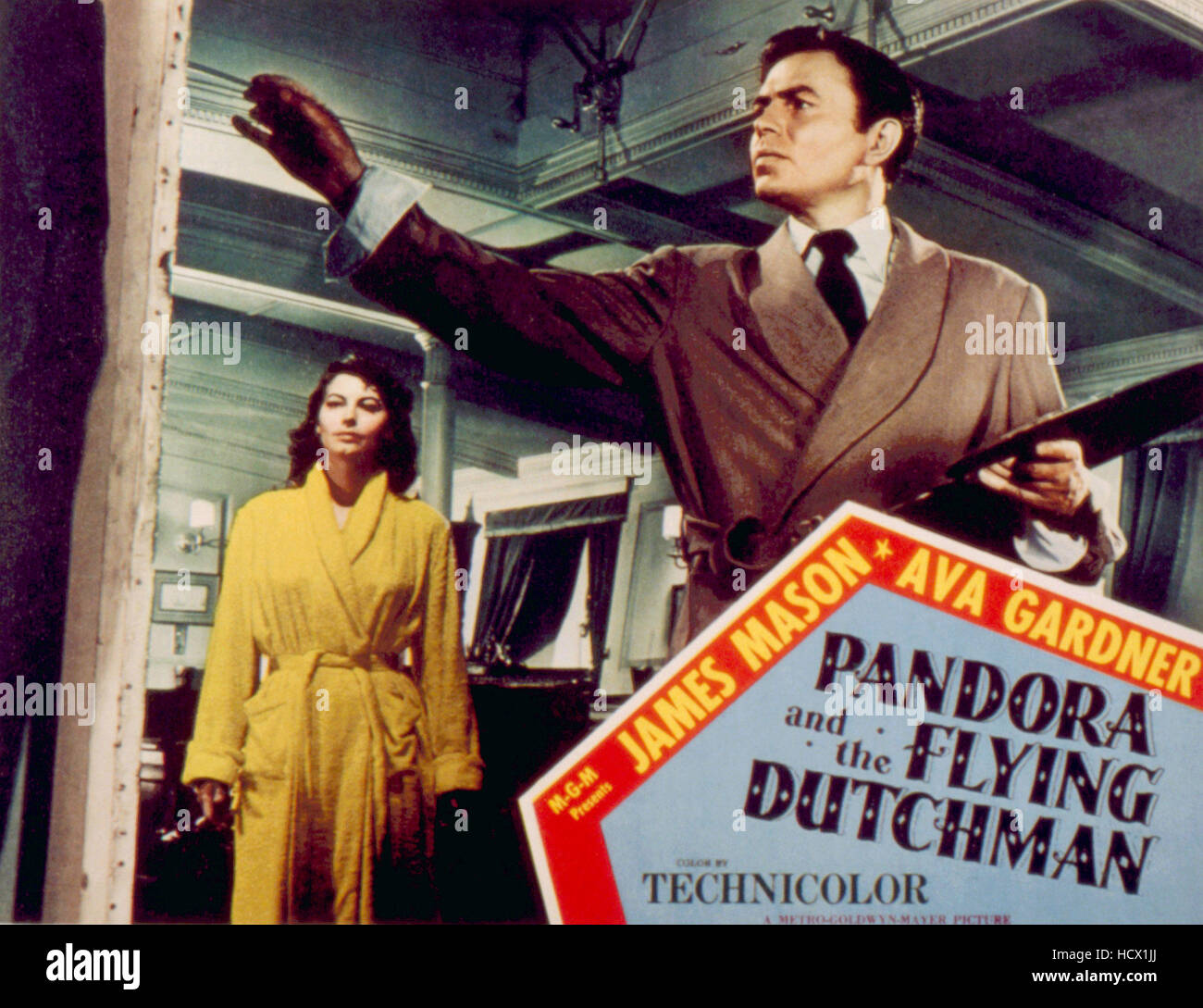Pandora And The Flying Dutchman Ava Gardner James Mason 1951 Stock