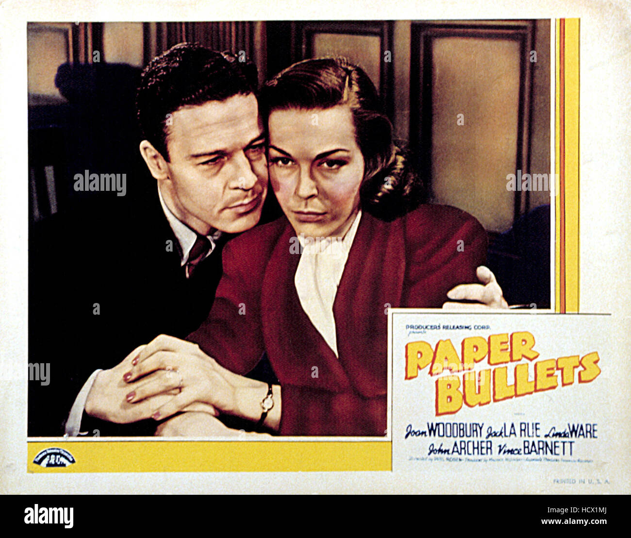 PAPER BULLETS, (aka GANGS, INC., CRIME, INC.), US lobbycard, from left ...