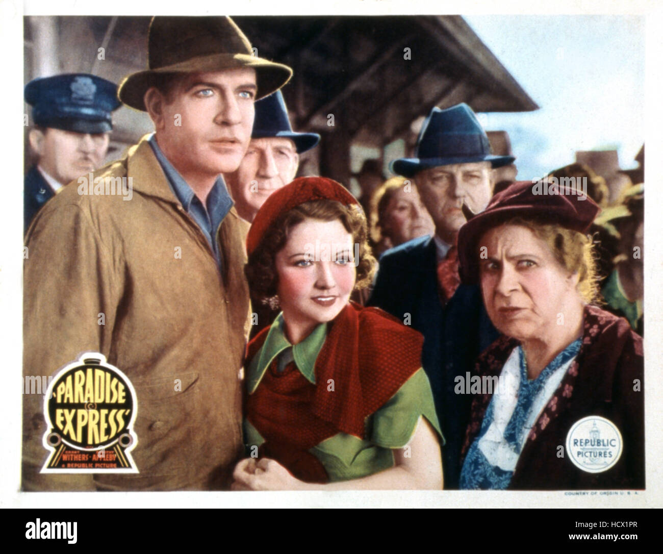 PARADISE EXPRESS, left: Grant Withers, center: Dorothy Appleby, right ...