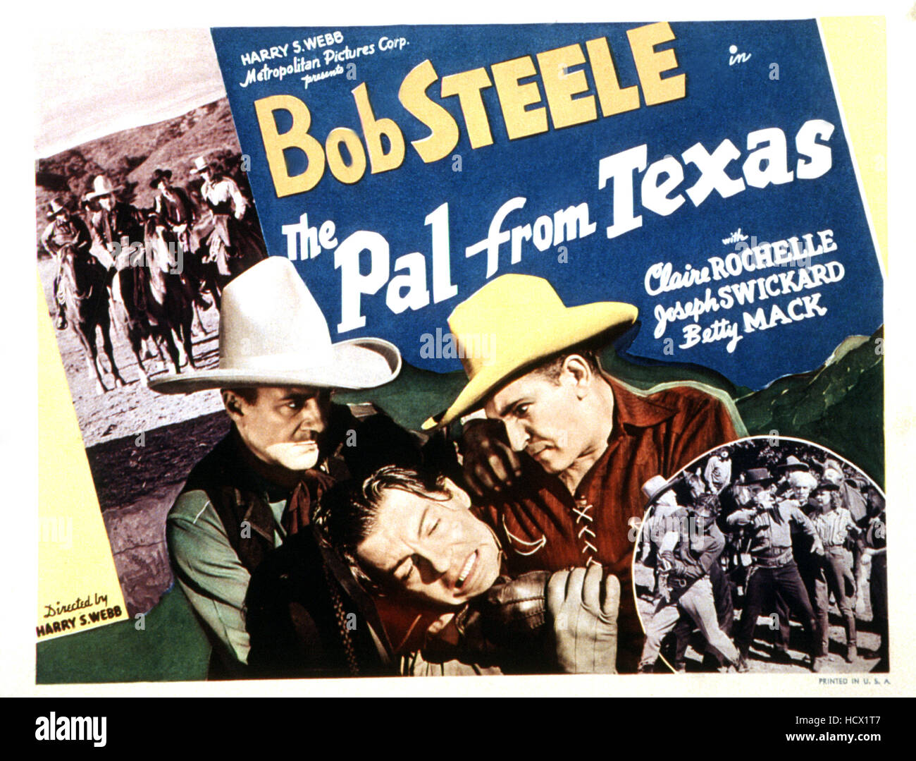 THE PAL FROM TEXAS, color center front from left: Ted Adams, Carleton ...