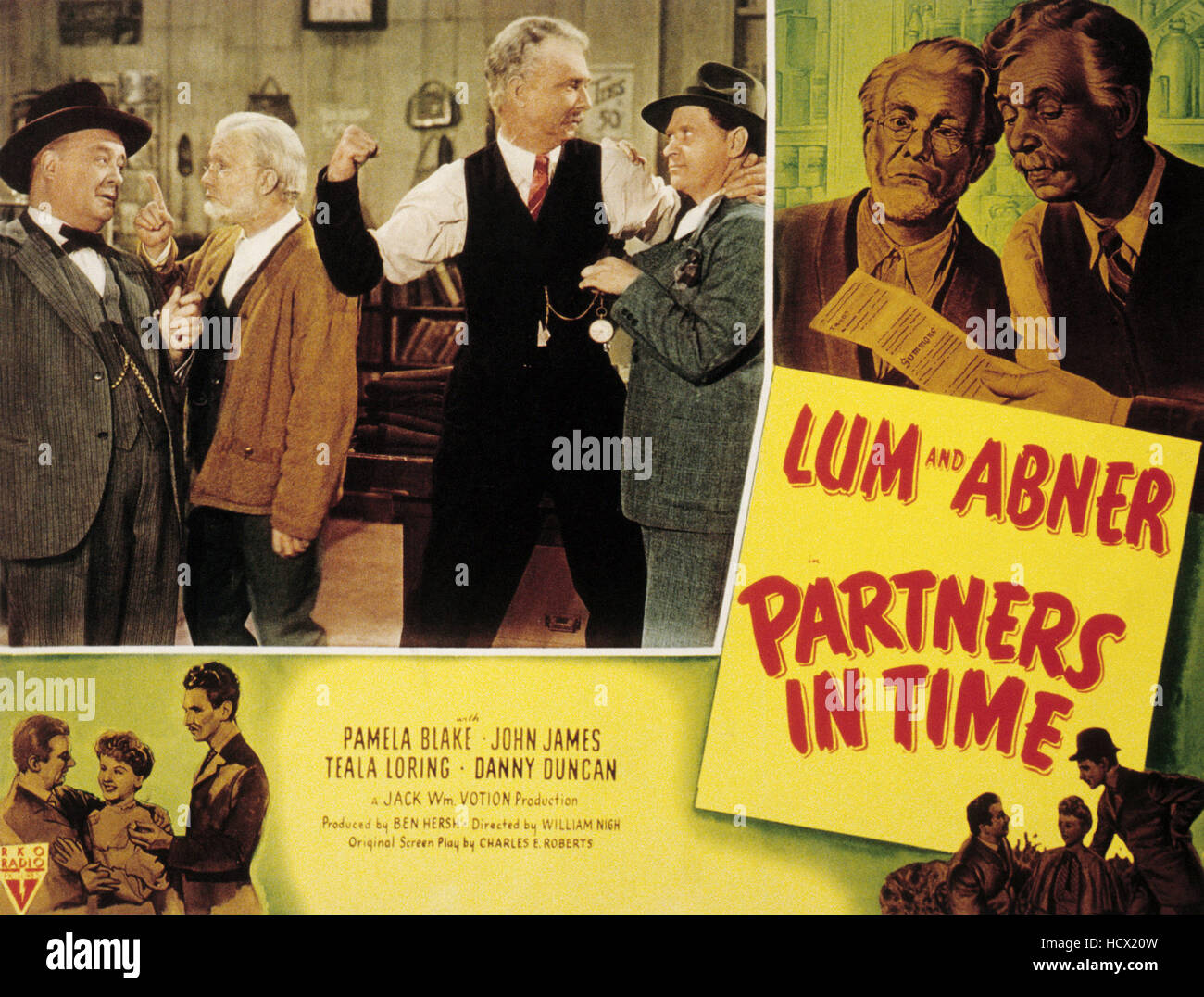 PARTNERS IN TIME, from left, Dick Elliott, Norris Goff, Chester Lauck ...