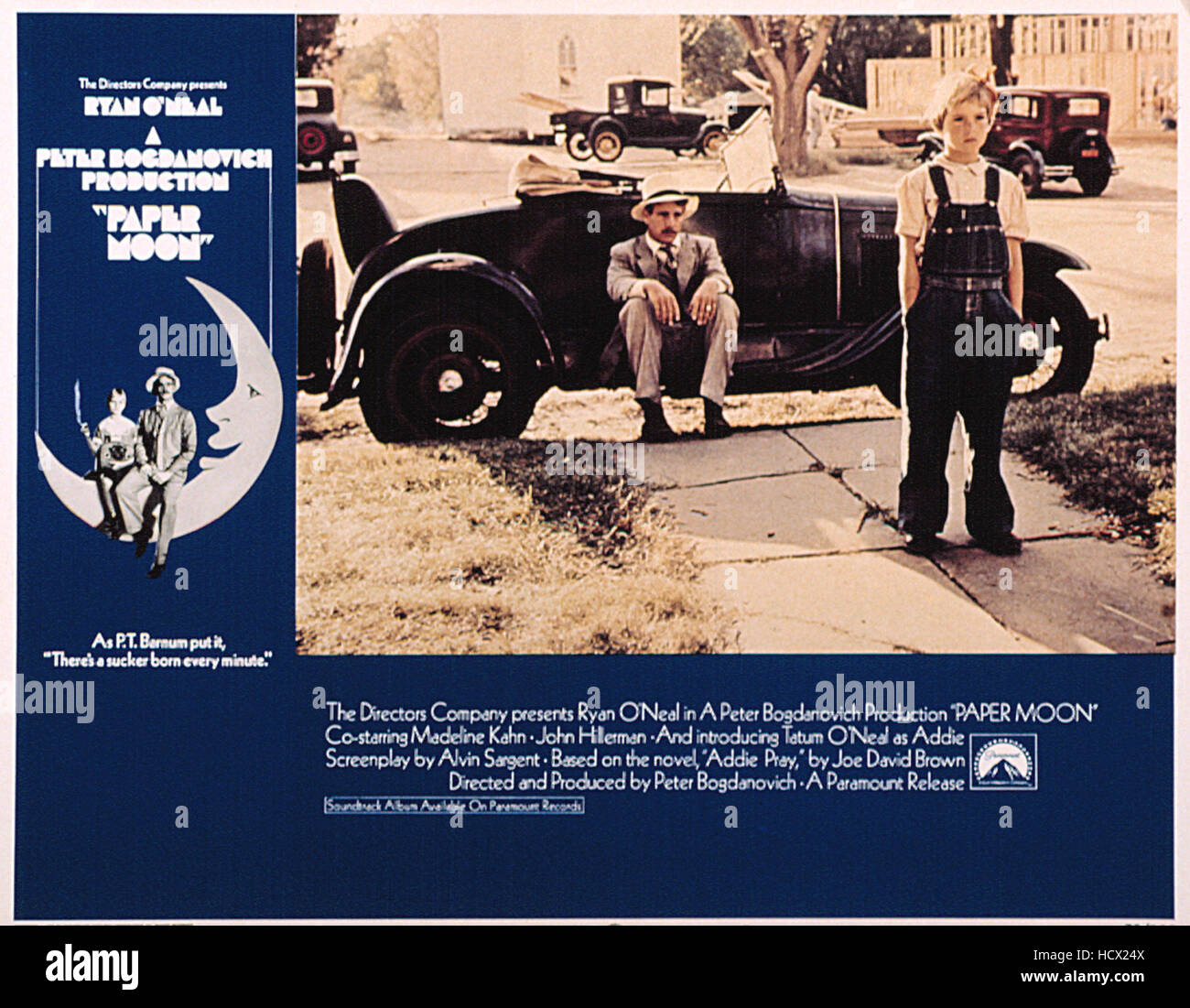 PAPER MOON, Ryan O'Neal, Tatum O'Neal, 1973 Stock Photo - Alamy