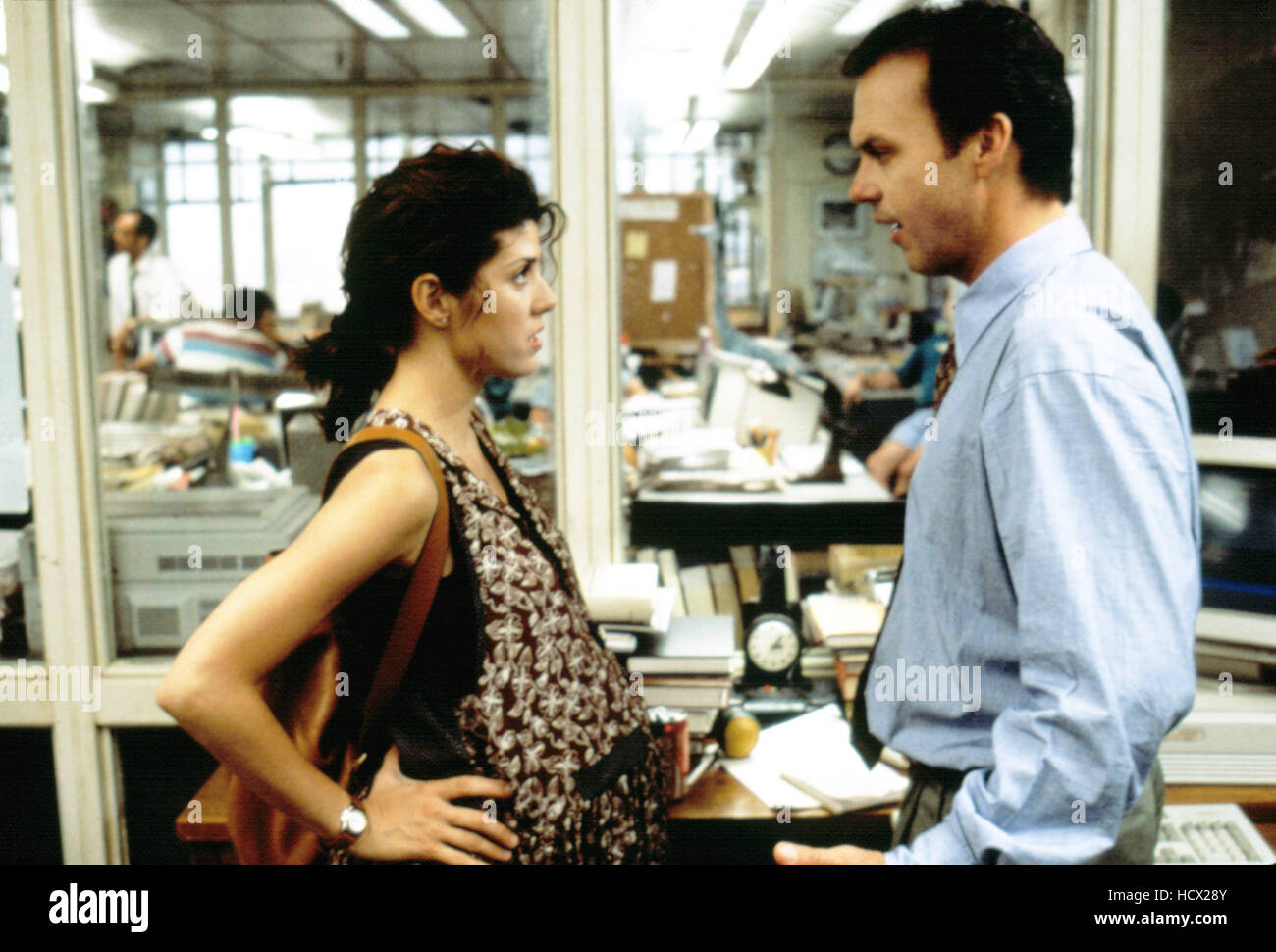 THE PAPER, Marisa Tomei, Michael Keaton, 1994, (c) Universal/courtesy ...
