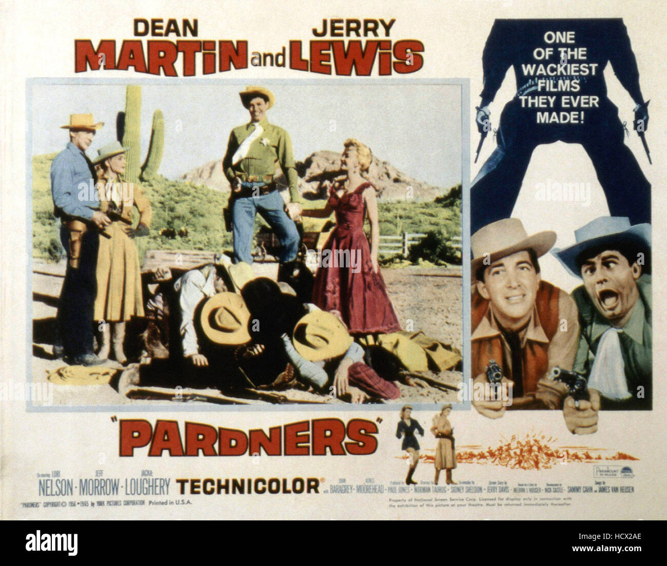PARDNERS, Dean Martin, Jerry Lewis, 1956 Stock Photo - Alamy