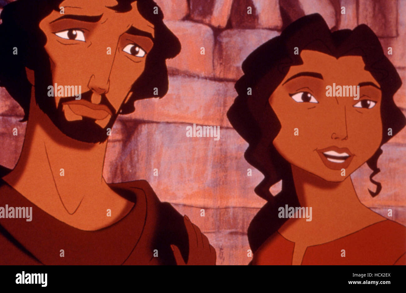 THE PRINCE OF EGYPT, Moses (left, voice: Val Kilmer), 1998. ©DreamWorks ...