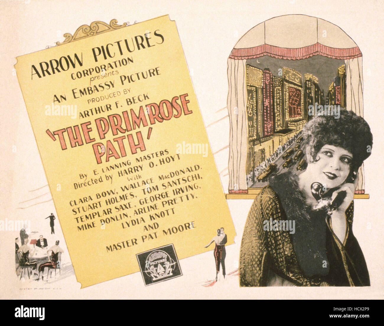 THE PRIMROSE PATH, US poster, Clara Bow, 1925 Stock Photo - Alamy