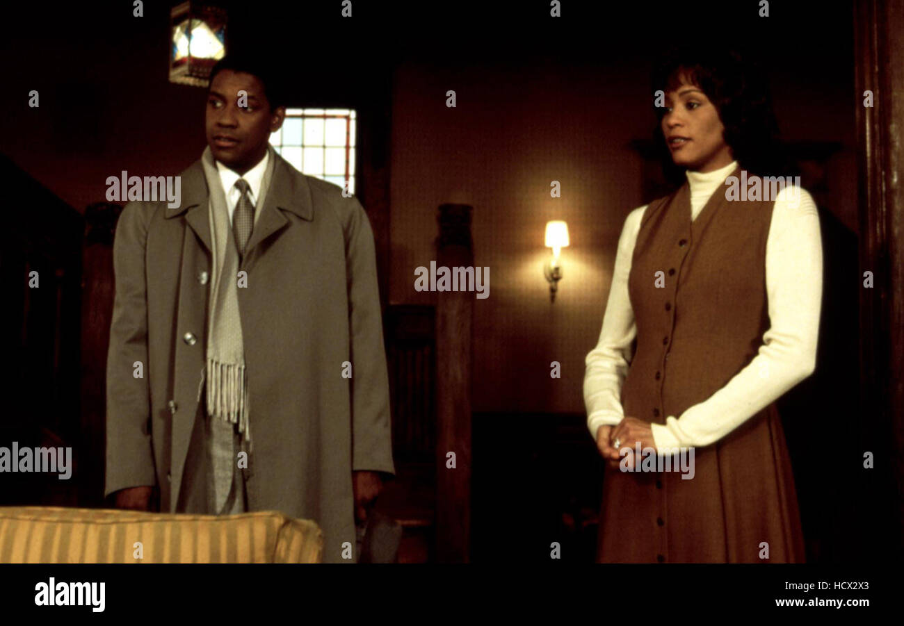 THE PREACHER'S WIFE, Denzel Washington, Whitney Houston, 1996. ©Buena ...